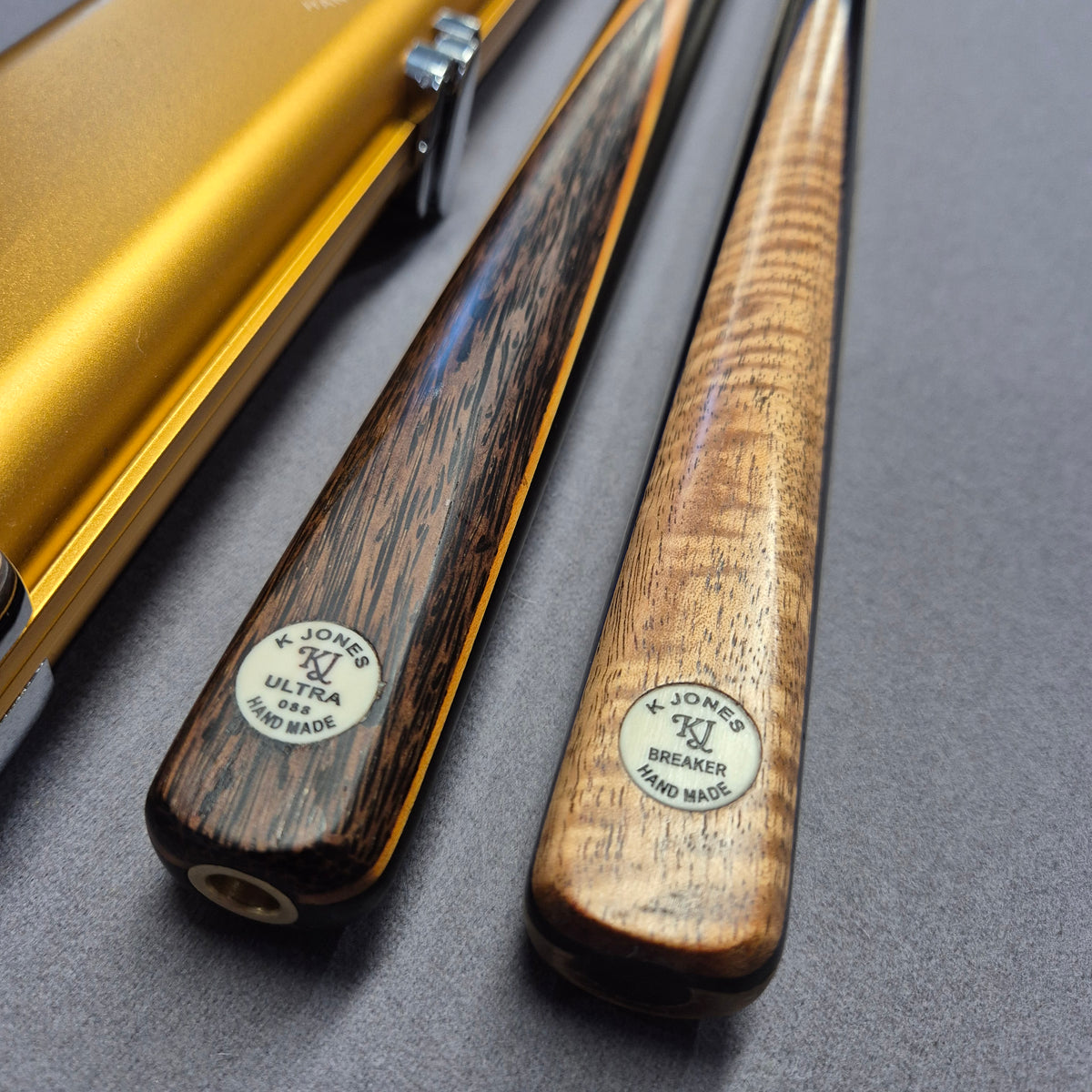 KJ Pool Cue & Break Cue Set with Aluminium Case – Woodhouse Cues