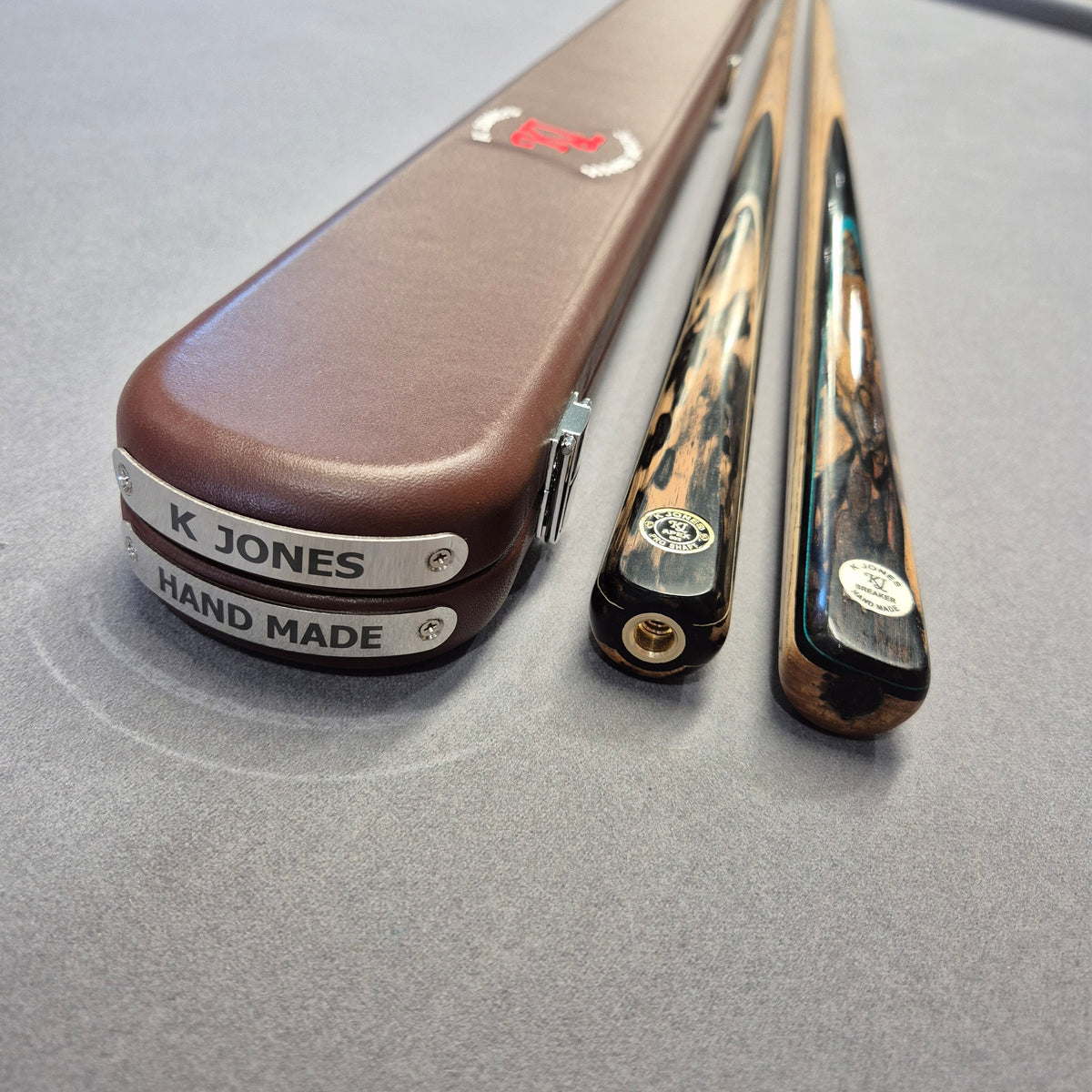 KJ Pool Cue & Break Cue Set with Leather Case – Woodhouse Cues