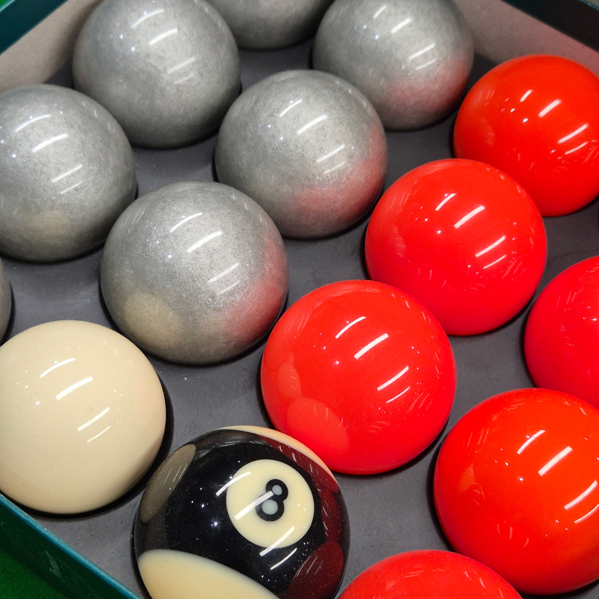 Aramith Premier 2" Pool Balls - Orange & Silver [BALL09] – Woodhouse Cues