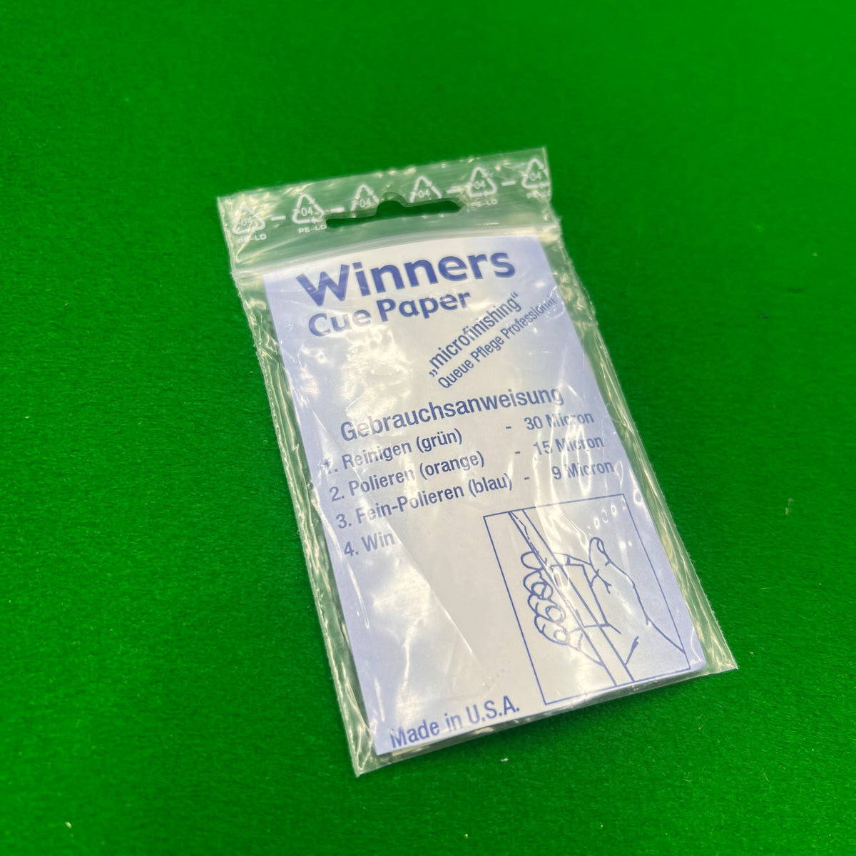 Winners Cue Paper [CC04] – Woodhouse Cues